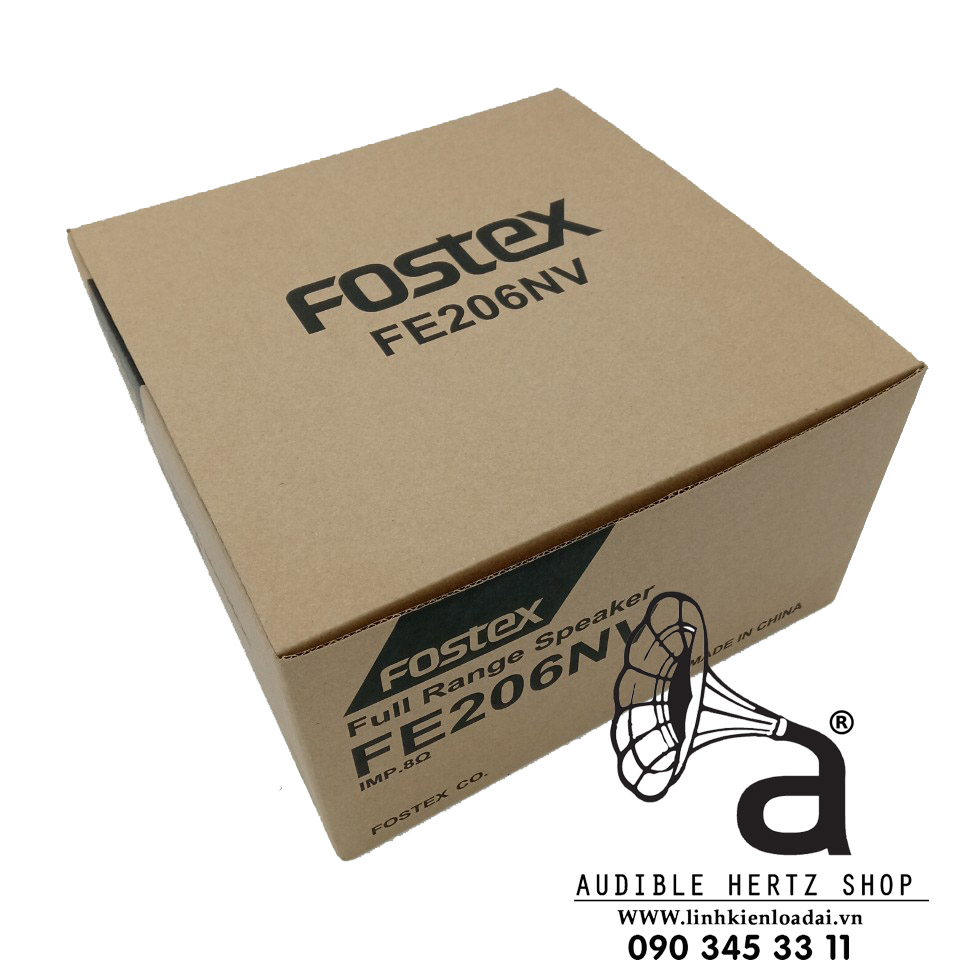 Củ loa rời toàn dải 20cm Fostex FE206NV (thay thế cho FE206EN) – Audible Hertz Shop